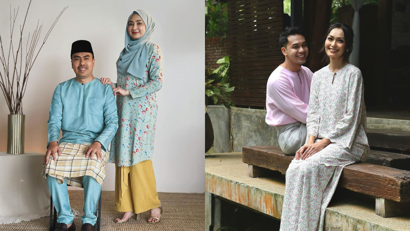 His and Her Matching Raya Outfits - The Highlighter MY
