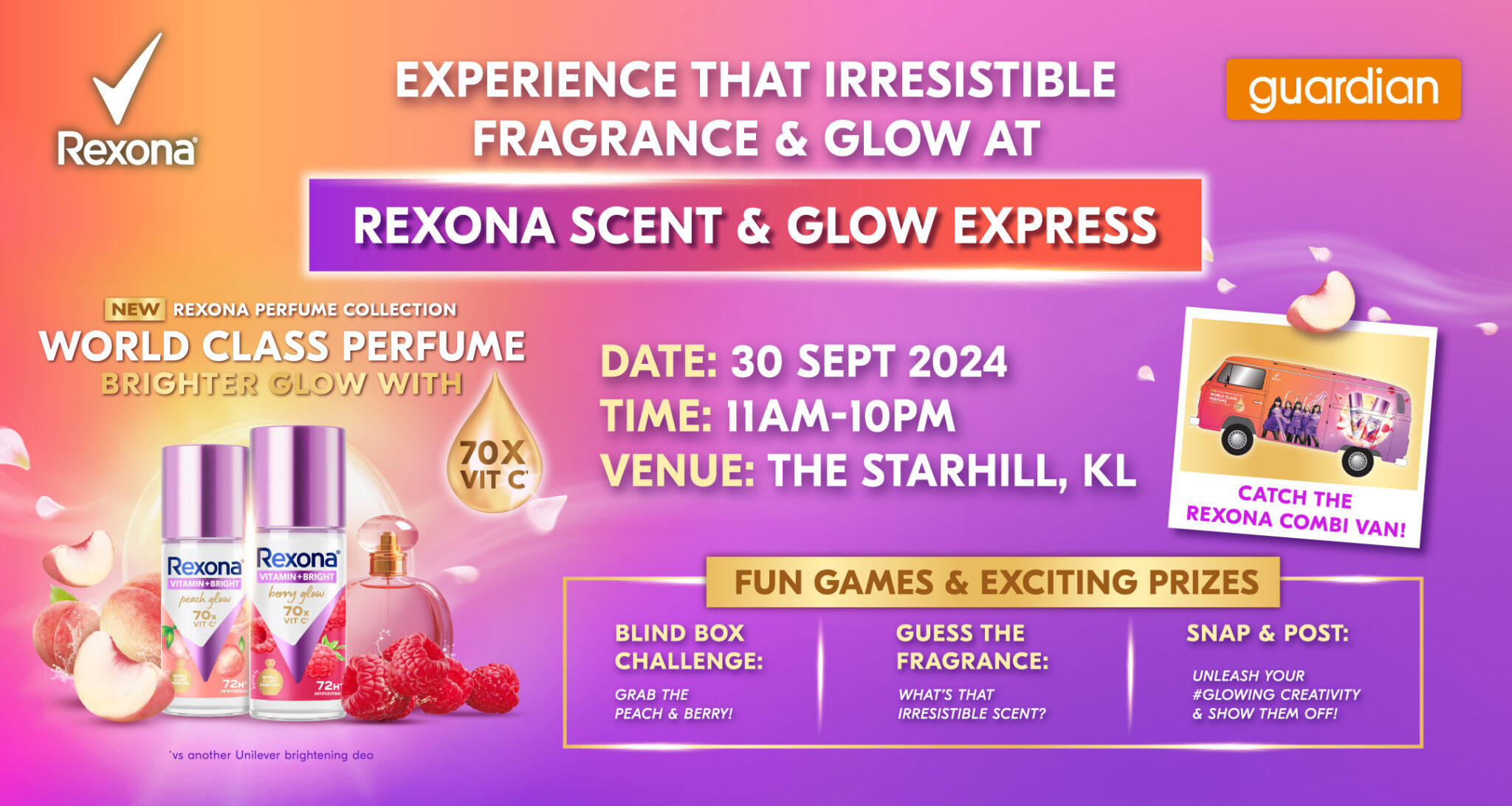 Rexona’s NEW Premium Perfume Collection - The Highlighter MY
