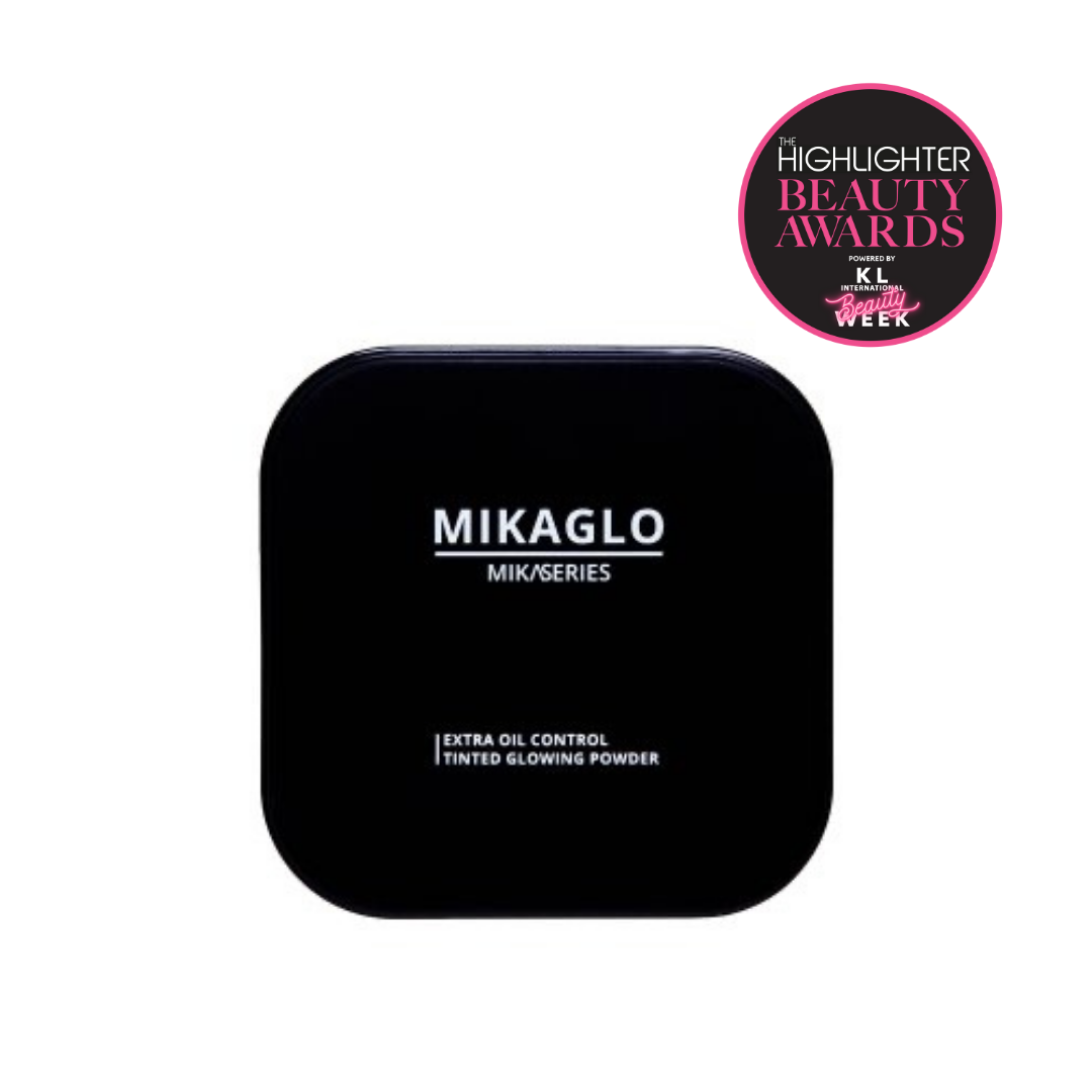 Mika Series Mikaglo Unisex Oil Control & Tinted Glowing Compact Powder