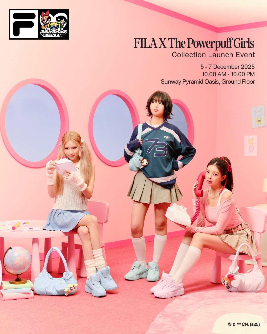 FILA x The Powerpuff Girls Bring Chic Nostalgia